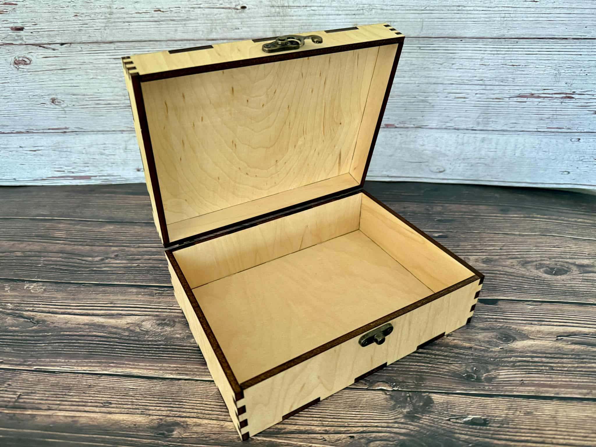 Hunting Keepsake Box for Kids | Antler-Fish-Cross Heirloom Memory Box ...